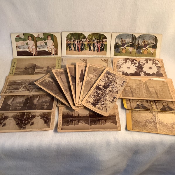 Stereoscope Cards - Etsy