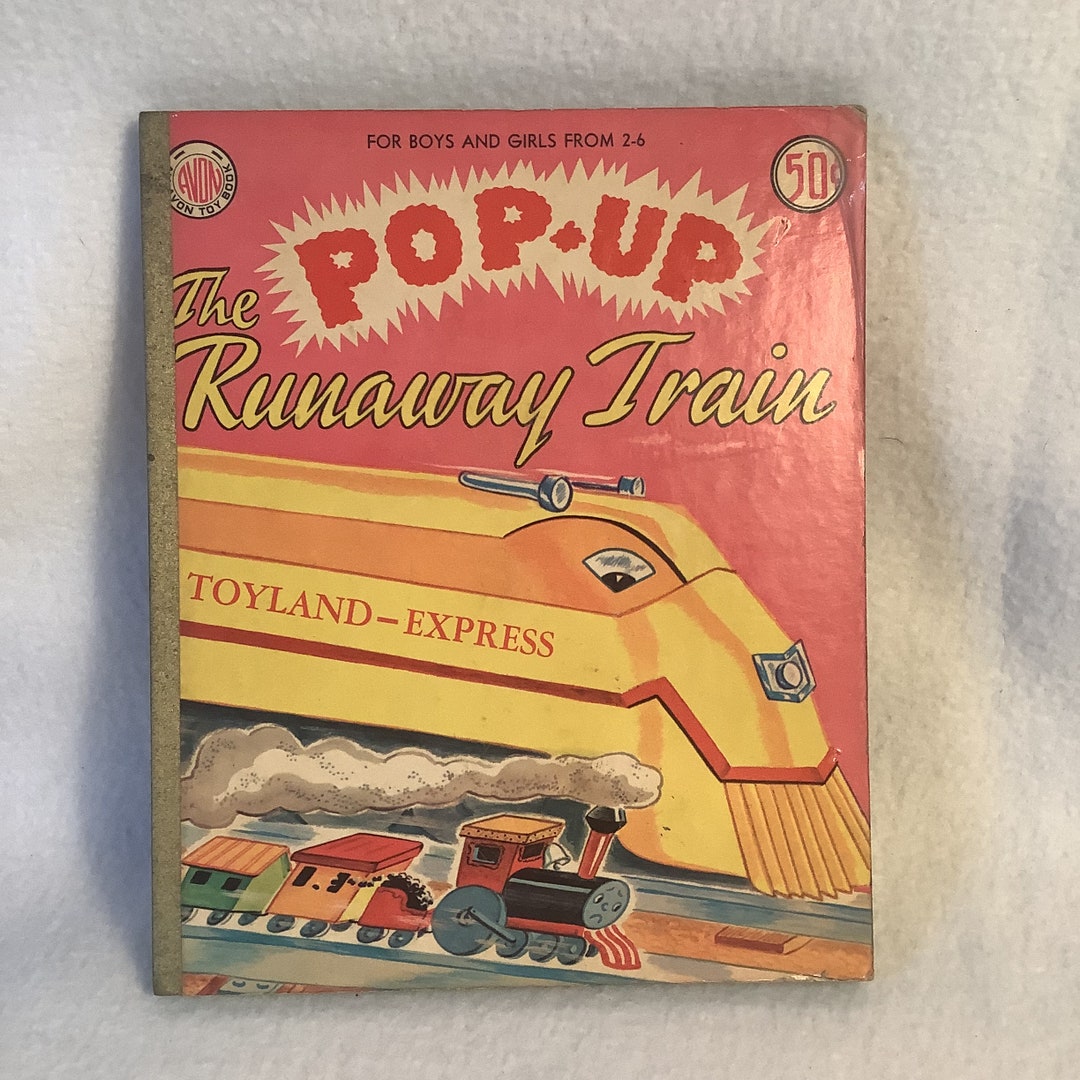 1951 “the Runaway Train” Pop up Book - Etsy