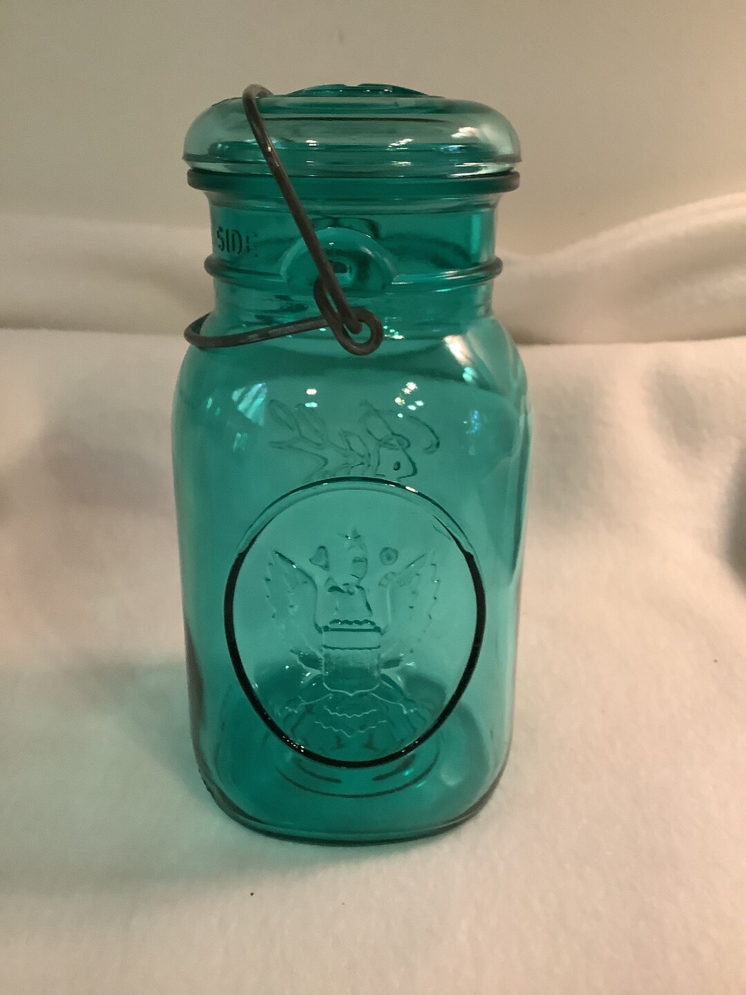 Bicentennial Celebration Ball Ideal Quart Canning Jar, Reproduction ...