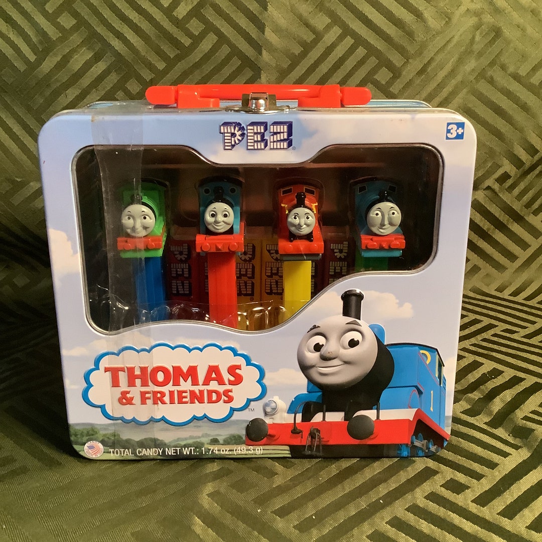 Thomas and Friends Pez Collectible Metal Lunchbox Container - Etsy
