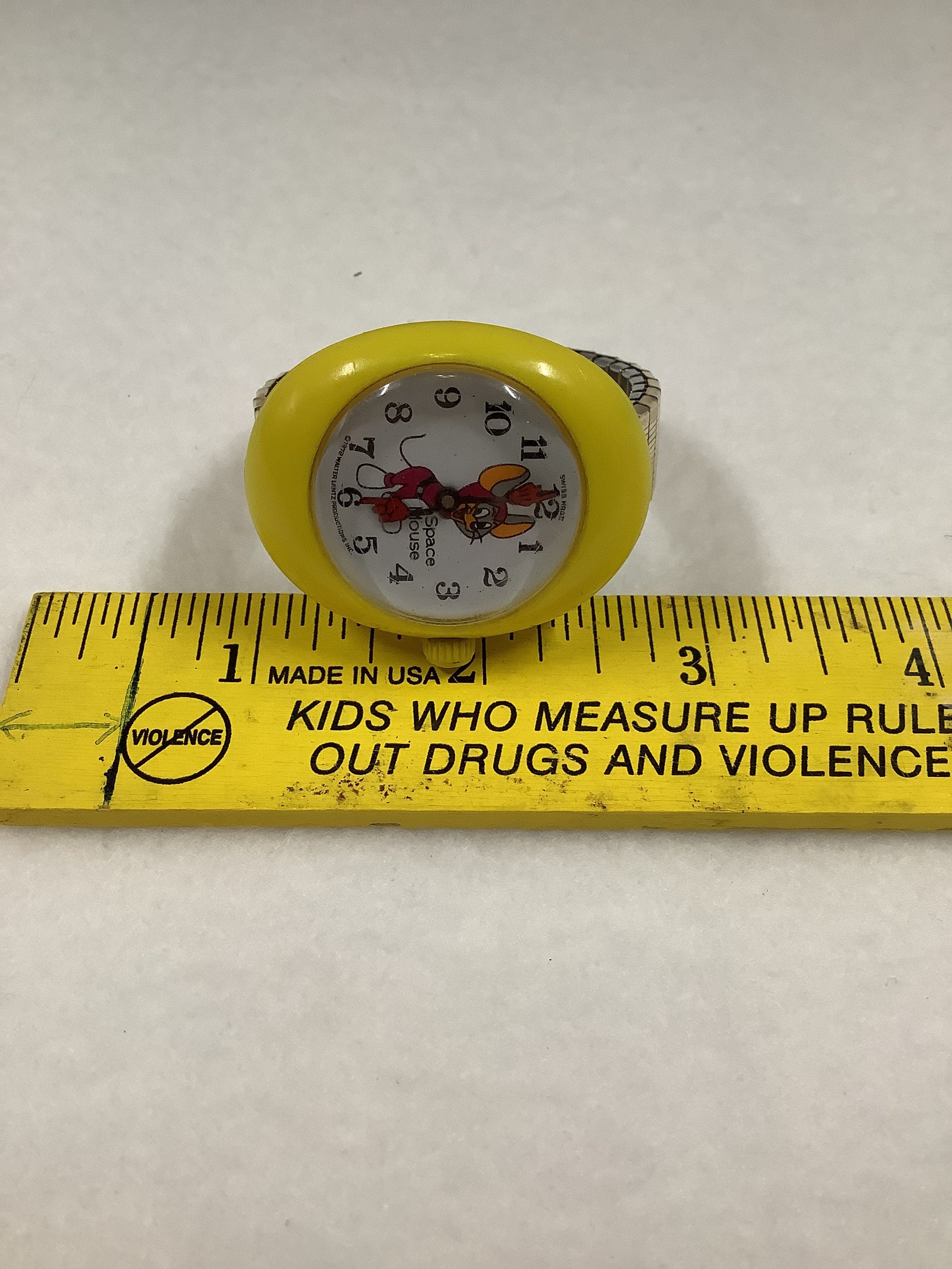 1972 Youth Space Mouse Watch, Swiss Made, Youth Size, Walter Lantz - Etsy