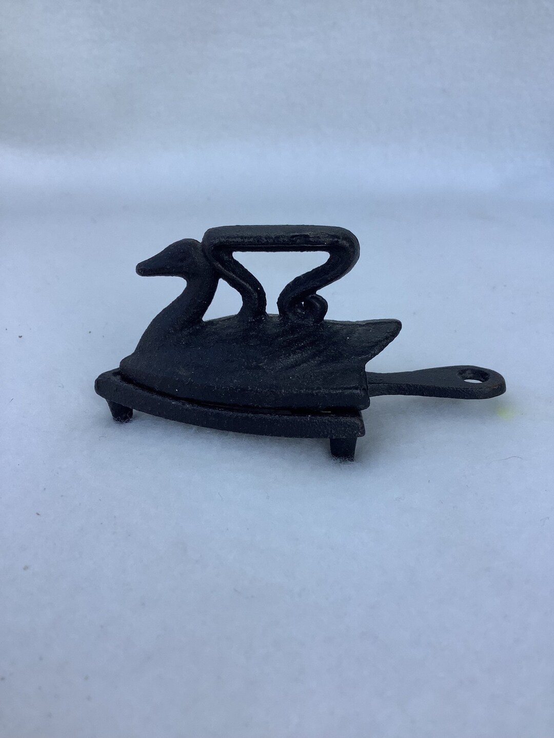 Sad Cast Iron Miniature Duck Iron on Trivet - Etsy