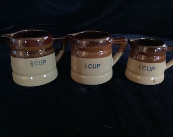 Pottery Measuring Cups Set - Etsy