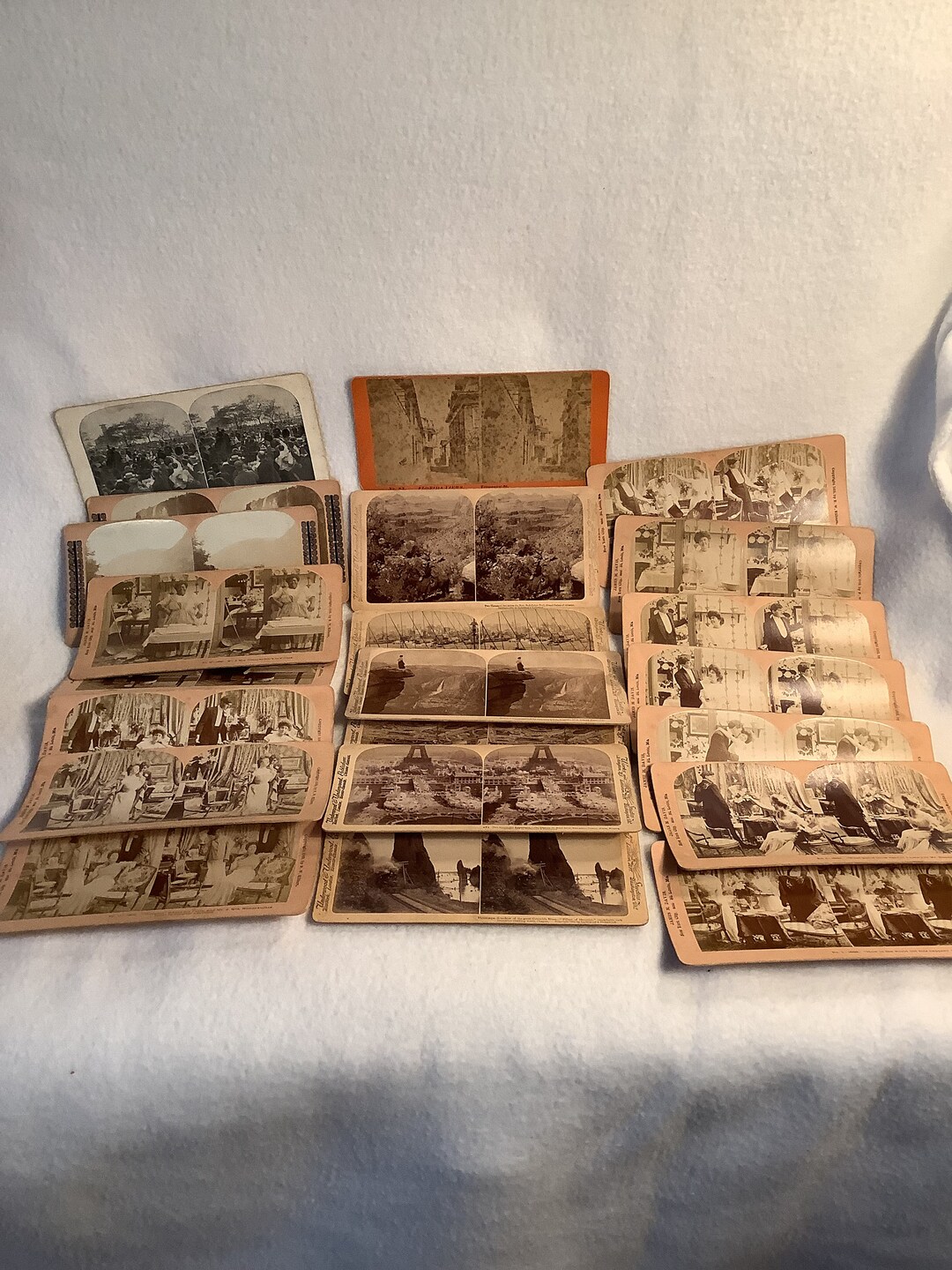 Antique Stereoscope Cards, Stereo View Cards, Group of 22 - Etsy