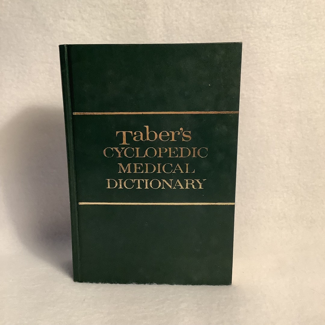 1982 Taber’s Cyclopedic Medical Dictionary 14th Edition - Etsy