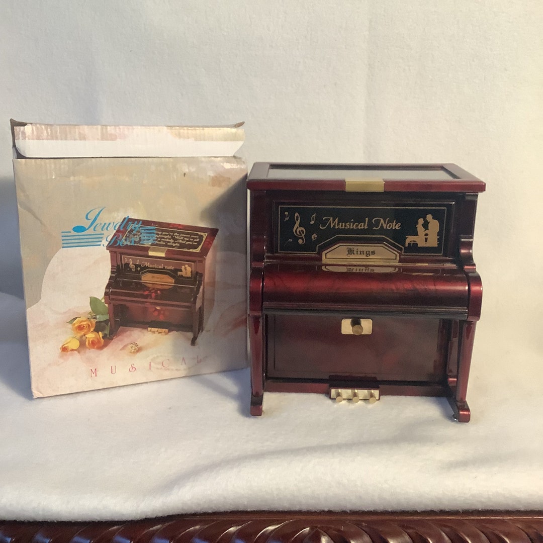 Kings Piano Music Box Secret Jewelry Box - Etsy