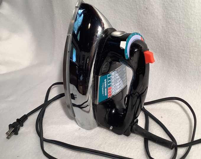Black & Decker Iron, Classic F67E-T - Etsy