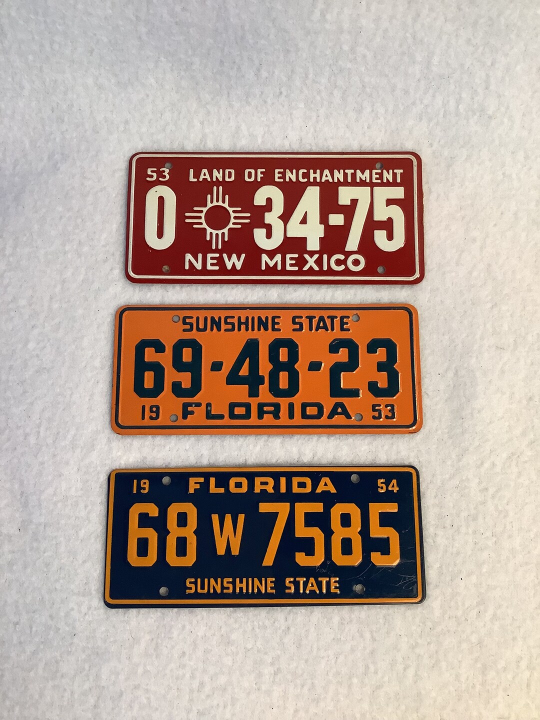 Cereal Box Metal Bicycle License Plates, Group of 3 - Etsy