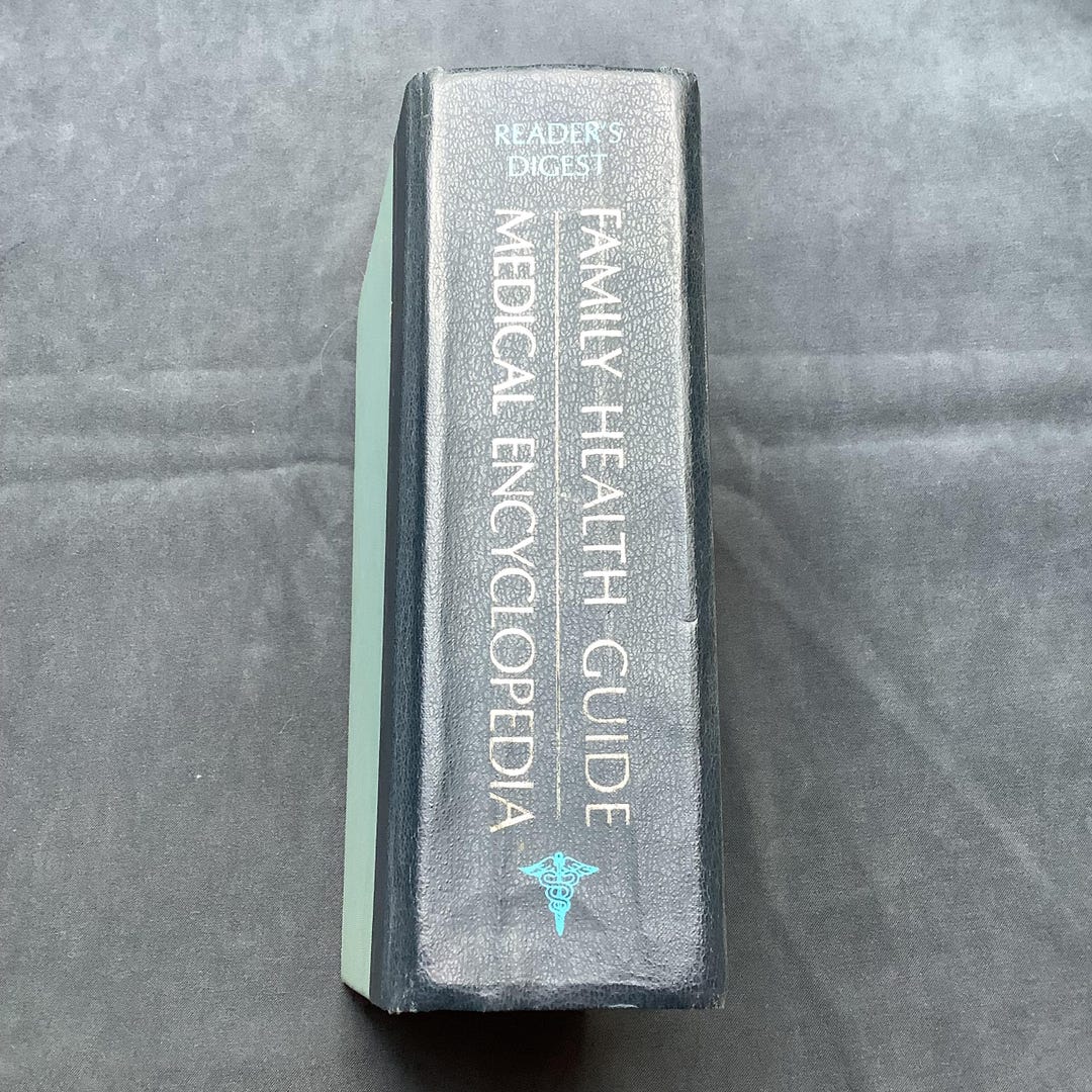 Readers Digest Medical Encyclopedia, Family Health Guide - Etsy