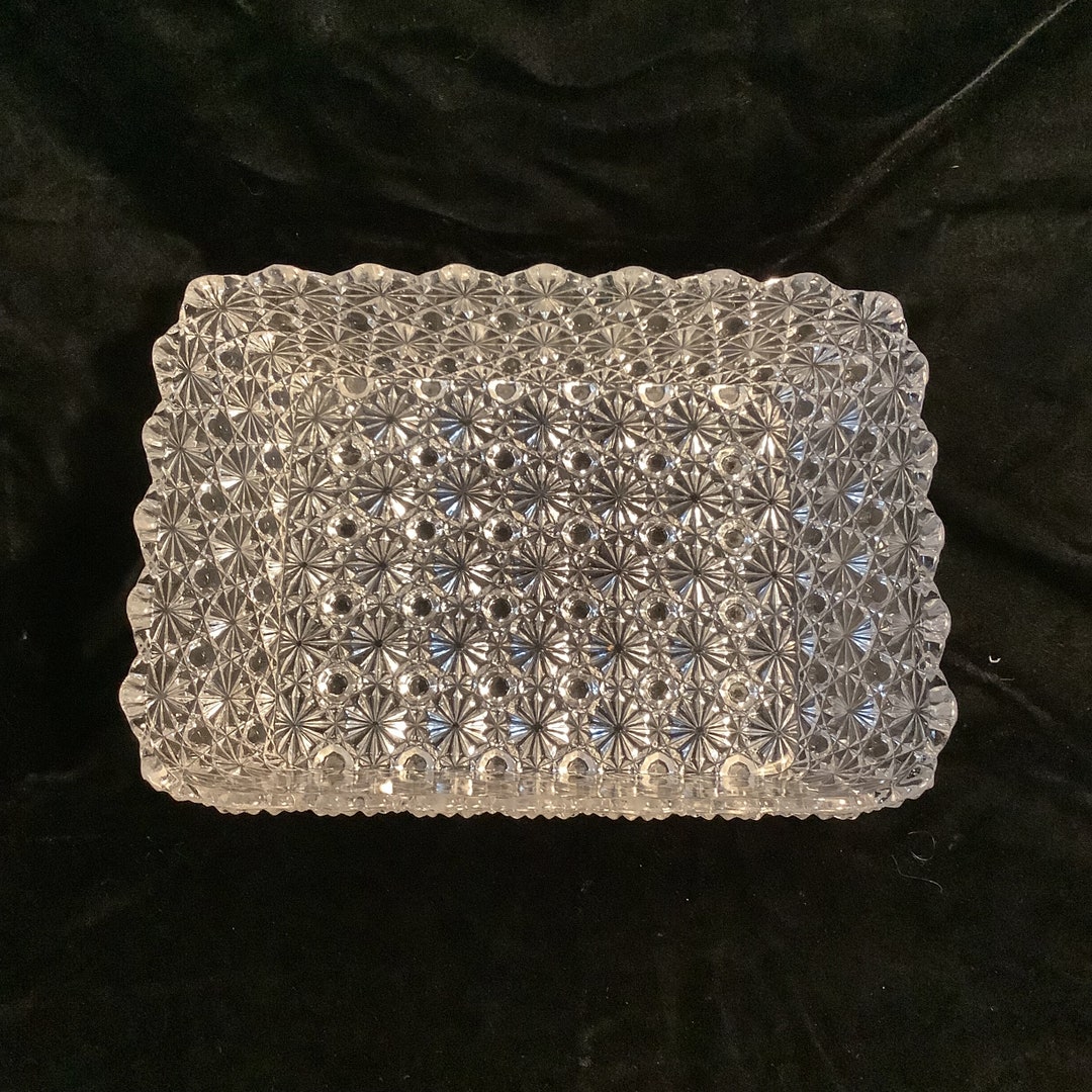 Daisy Button Pattern Large Rectangle Serving Bowl - Etsy