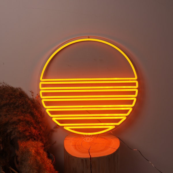 Sunset Neon Sign - Etsy