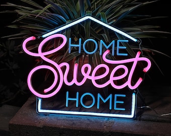 Custom Neon Sign for House - Etsy