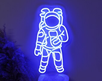 Astronaut Neon Signs Neon Light Space Neon Light Personalized - Etsy
