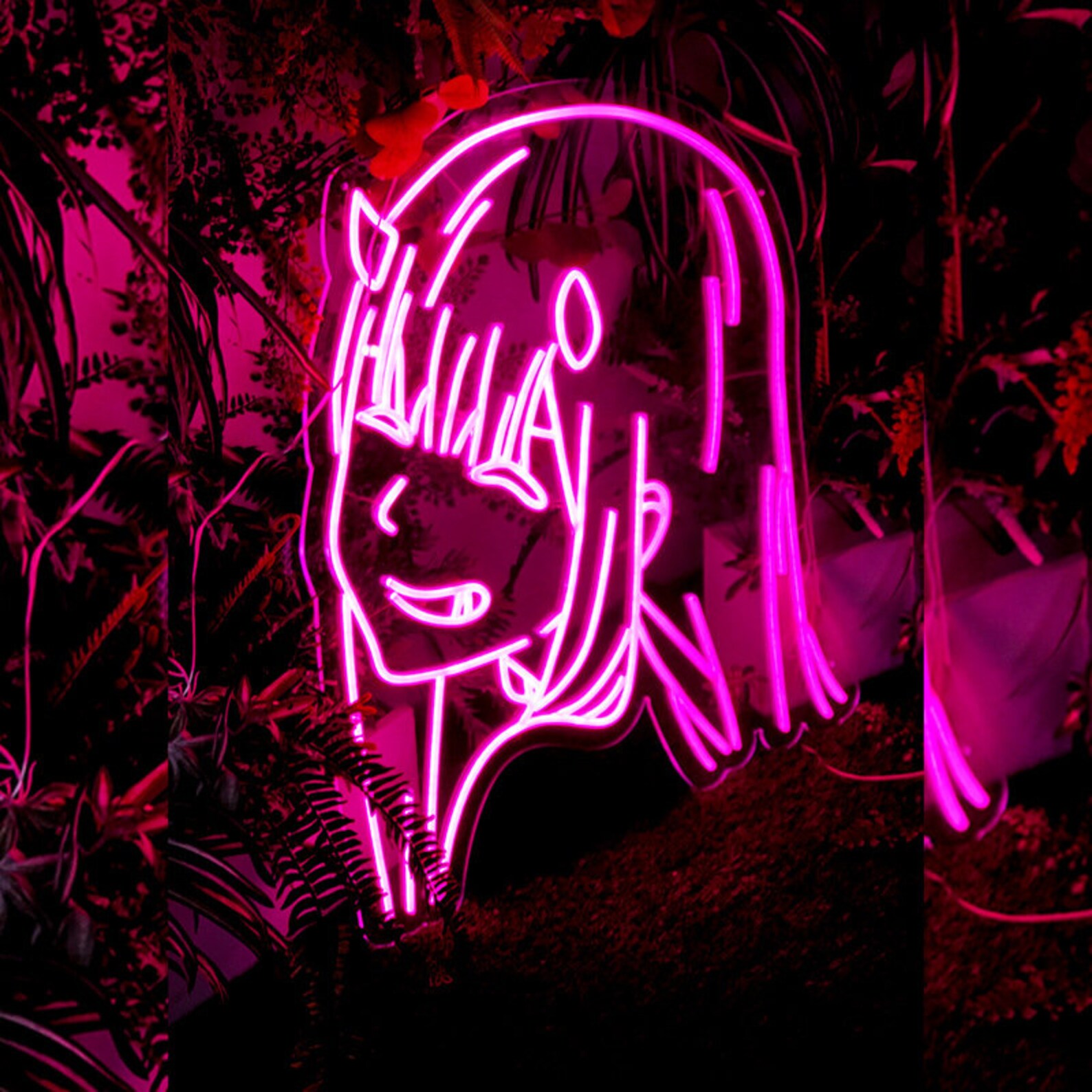 Zero Two Neon Signs Neon Light Anime Neon Light Personalized - Etsy Zero Two Neon Signs Neon Light Anime Neon Light Personalized - Etsy