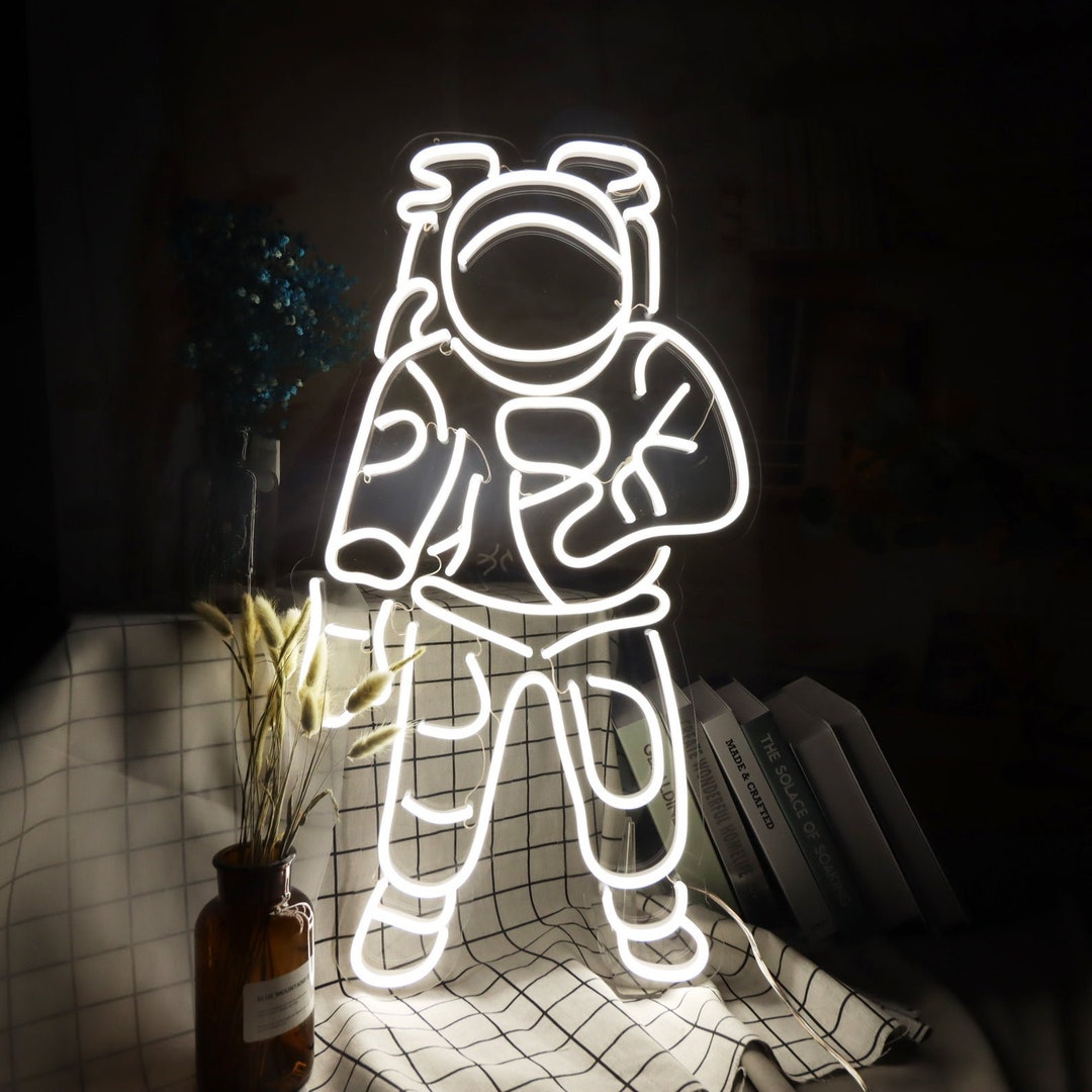 Astronaut Neon Signs Neon Light Space Neon Light Personalized - Etsy