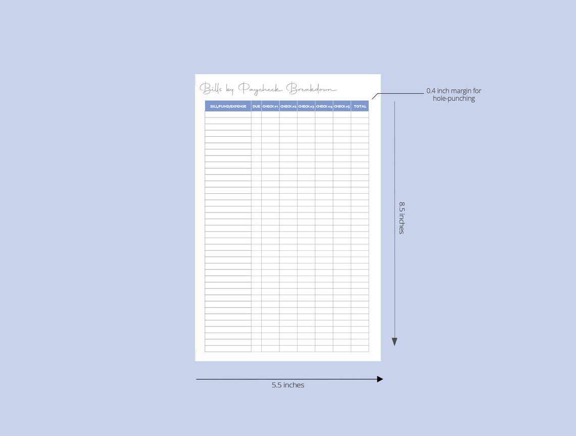 Printable Monthly Budget Undated Grid Calendar Worksheet | Month ...