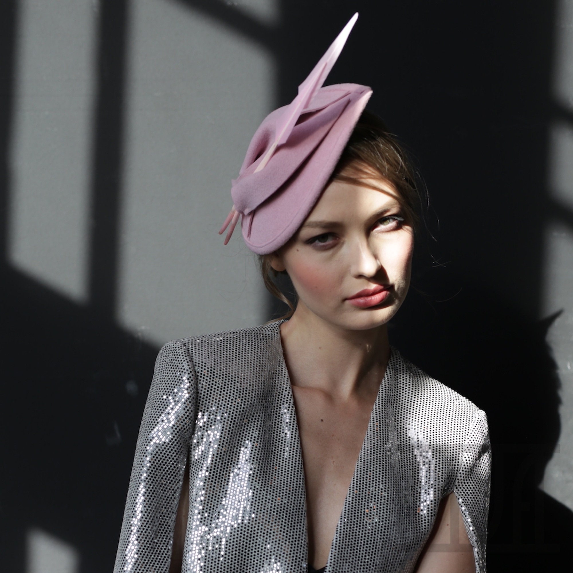 Delicate Pink Fascinator With Arrows Feathers - Etsy