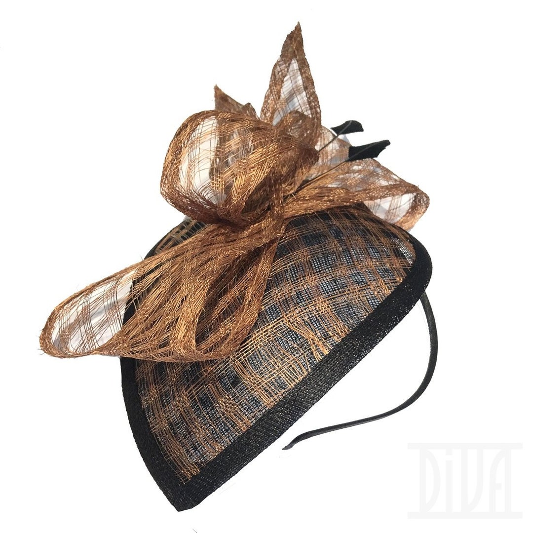 Adorable Bronze Fascinator Wedding Tea Party Cocktail Hat - Etsy