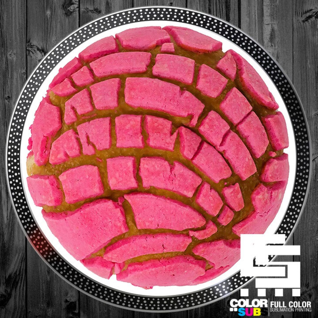 Concha Pink Mexican Bread DJ Cute Turntable Slipmat Single - Etsy