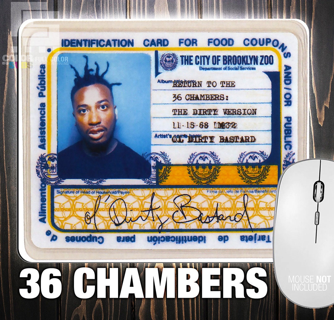 36 Chambers ODB Desktop Mouse Pad | Office Work Studio Art - Etsy