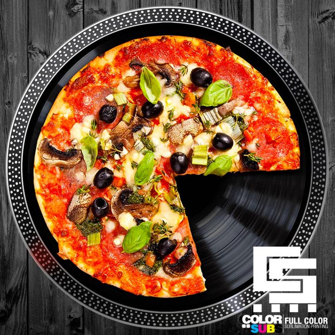Pizza V2 DJ Turntable Slipmat Record Pad Music Funny Gift - Single - Etsy