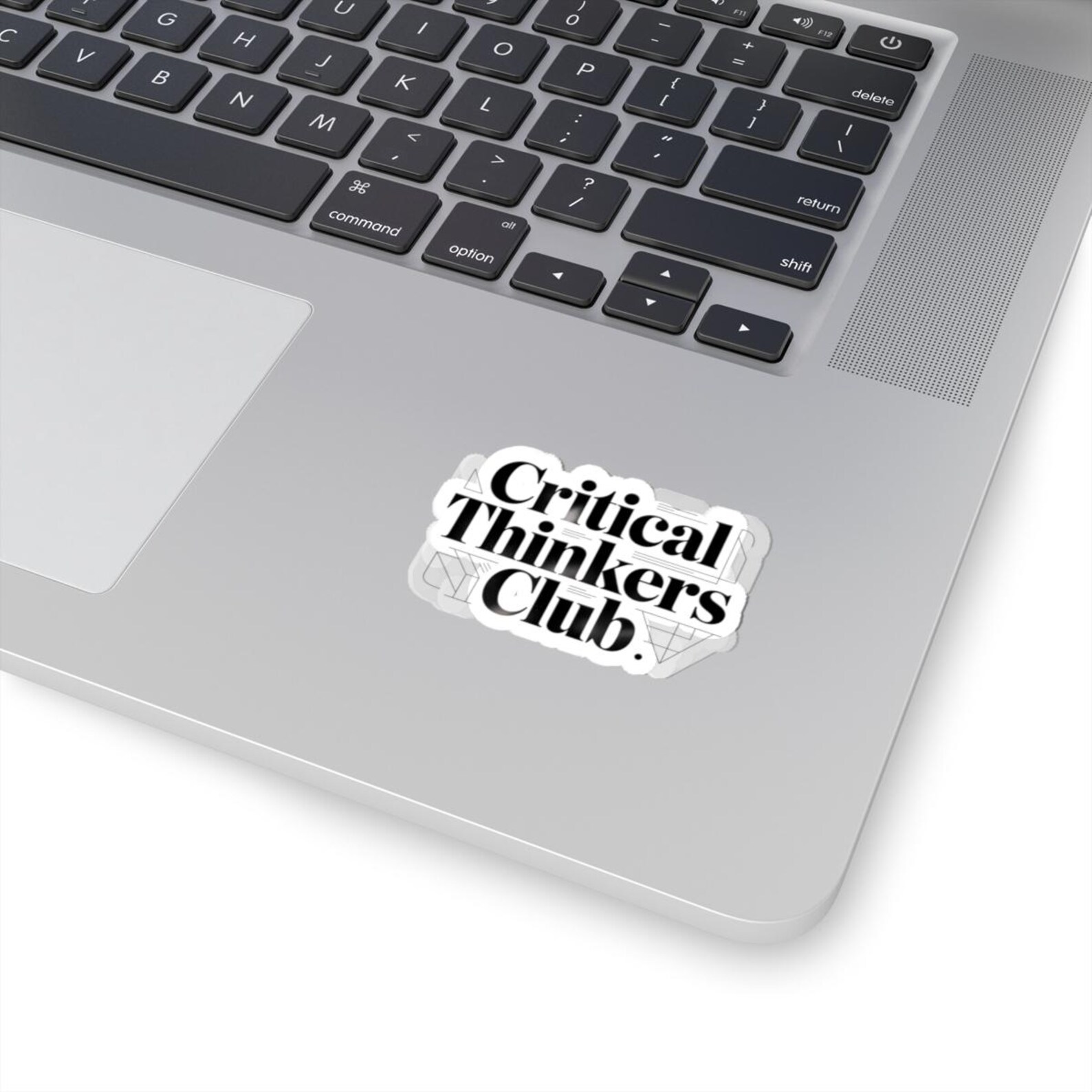 Critical Thinkers Club Sticker | Minimal Nerd Humor, Processing Moment ...