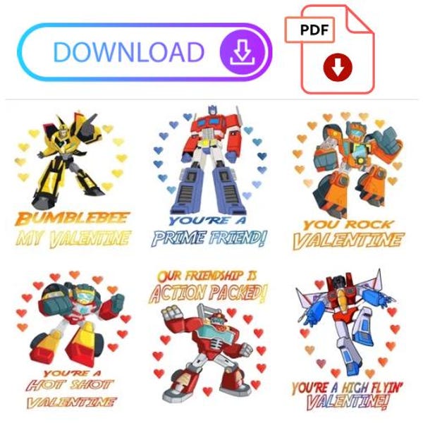 Transformer Valentine Box - Etsy