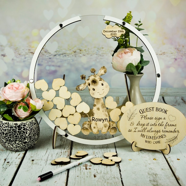 Baby Shower Drop in Guest Book - Etsy