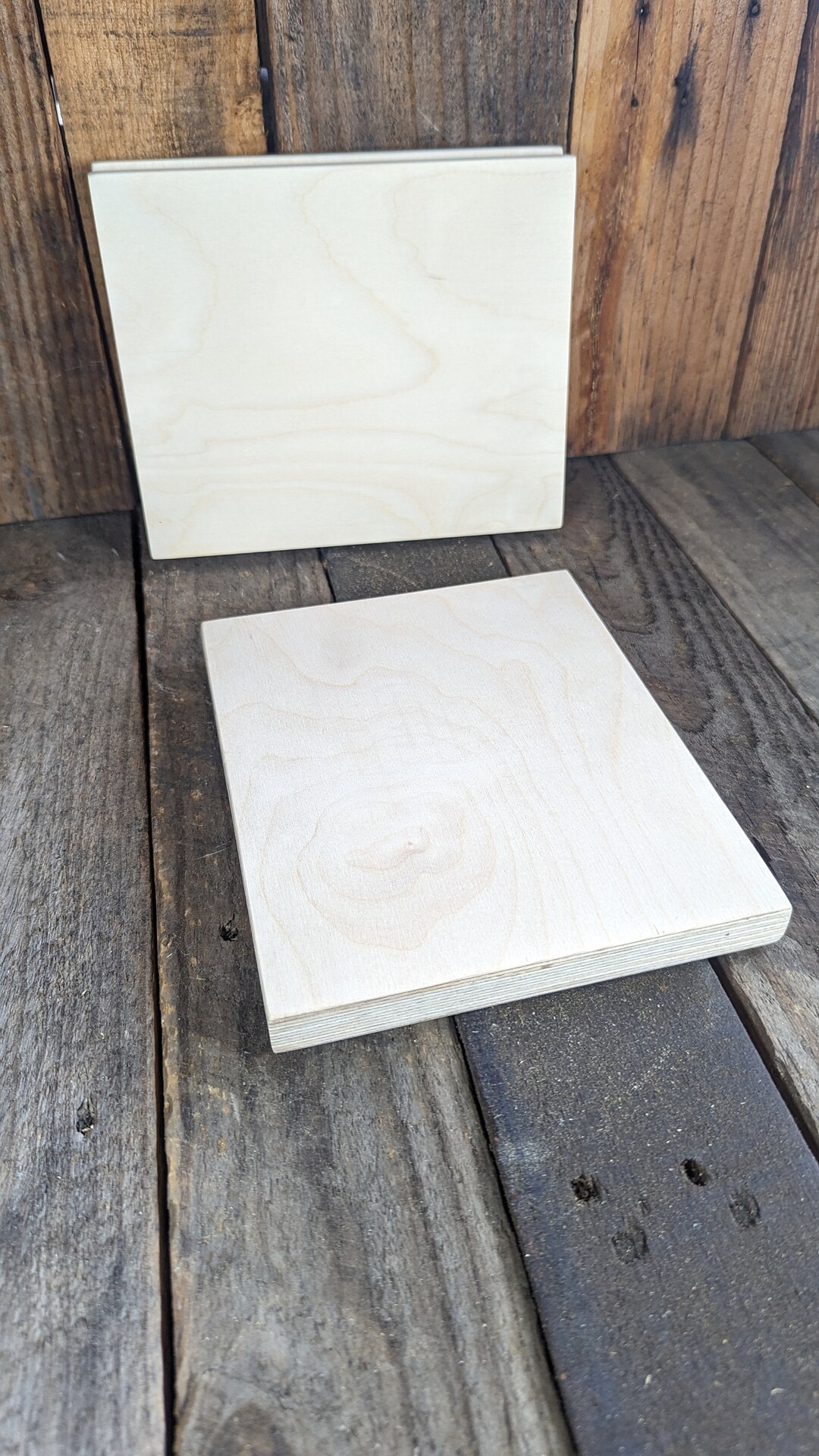 8" X 6" Wood Plaques, BALTIC BIRCH - Wooden Rectangle, Blank Rectangle ...