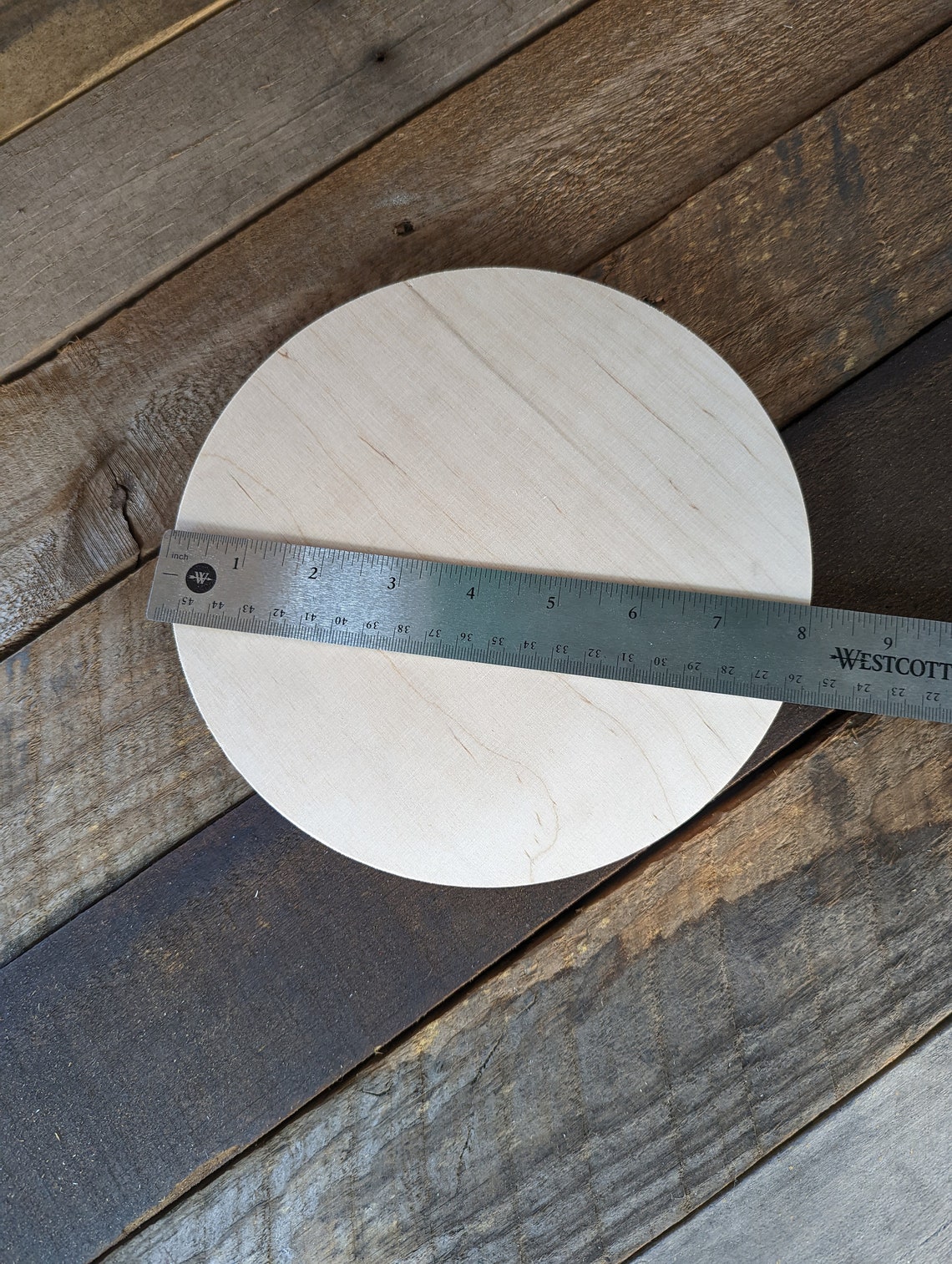 8 Wood Circle Disc Plaques BALTIC BIRCH Wooden Circles - Etsy