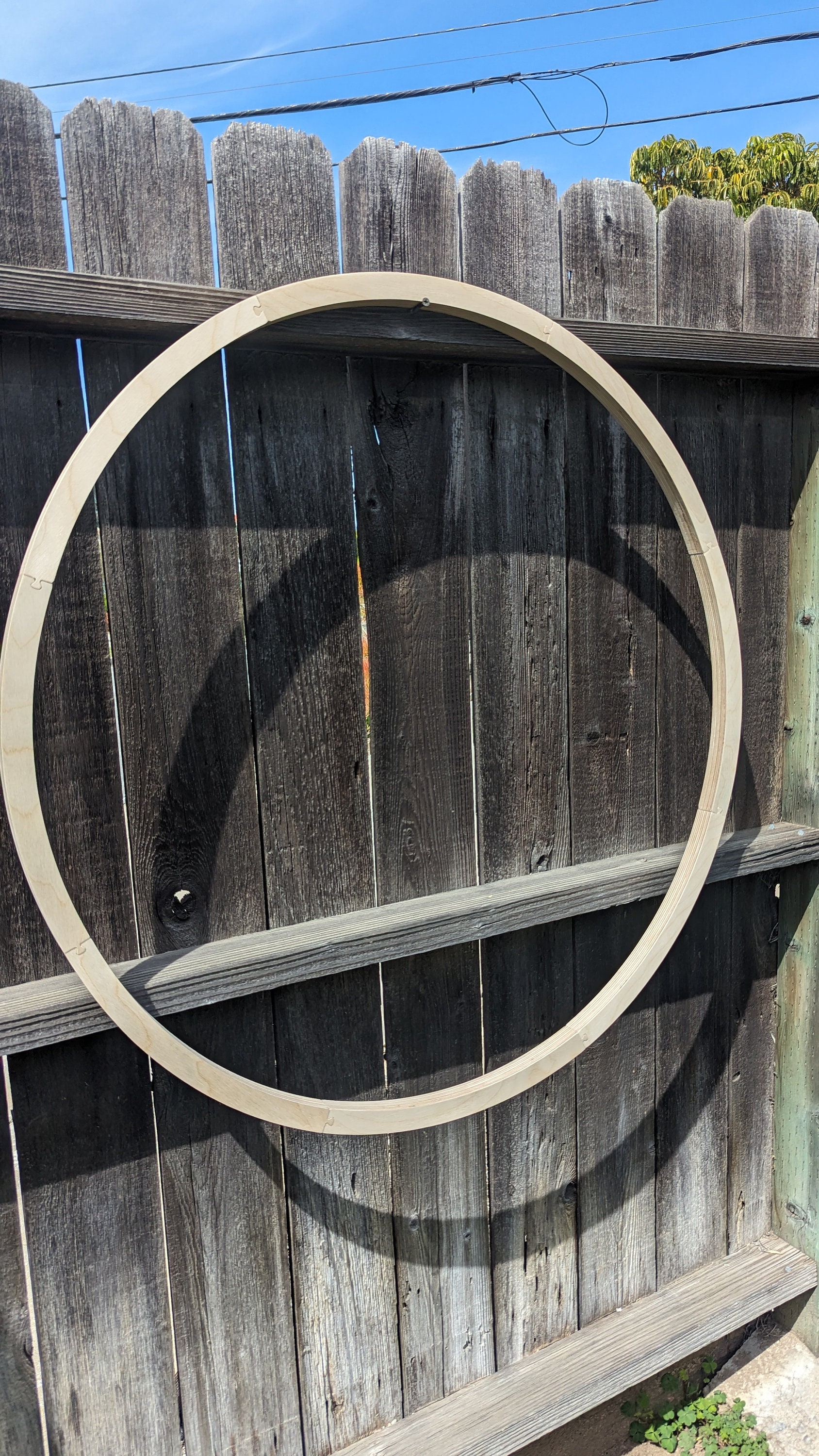 34" Baltic Birch Wood Donut Ring, 32" Center Hole, Craft Supplies - Etsy