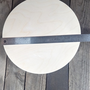 13" Baltic Birch Wood Circle, Unfinished DIY Craft Plaque - Etsy