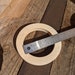 6" Wood Donut With 4.25" (4 1/4") Hole, BALTIC BIRCH - Wooden Circles ...
