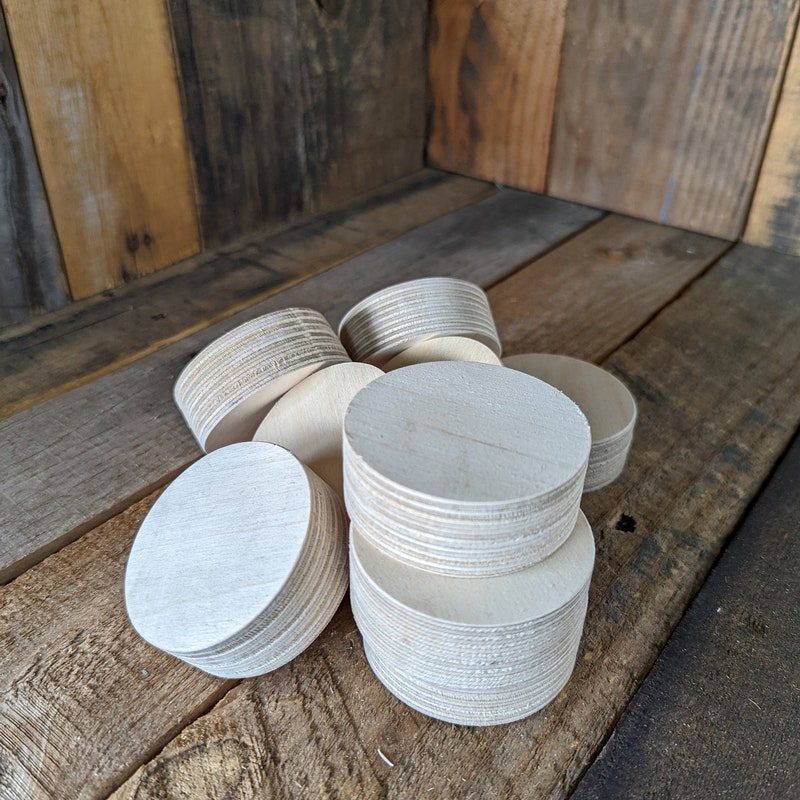 Wood Discs 2.5 - Etsy
