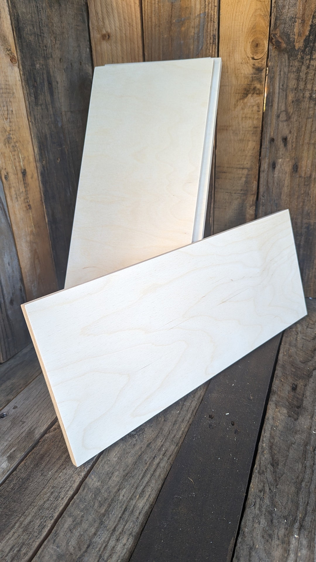 8" X 20" Wood Plaques, BALTIC BIRCH - Wooden Rectangle, Blank Rectangle ...