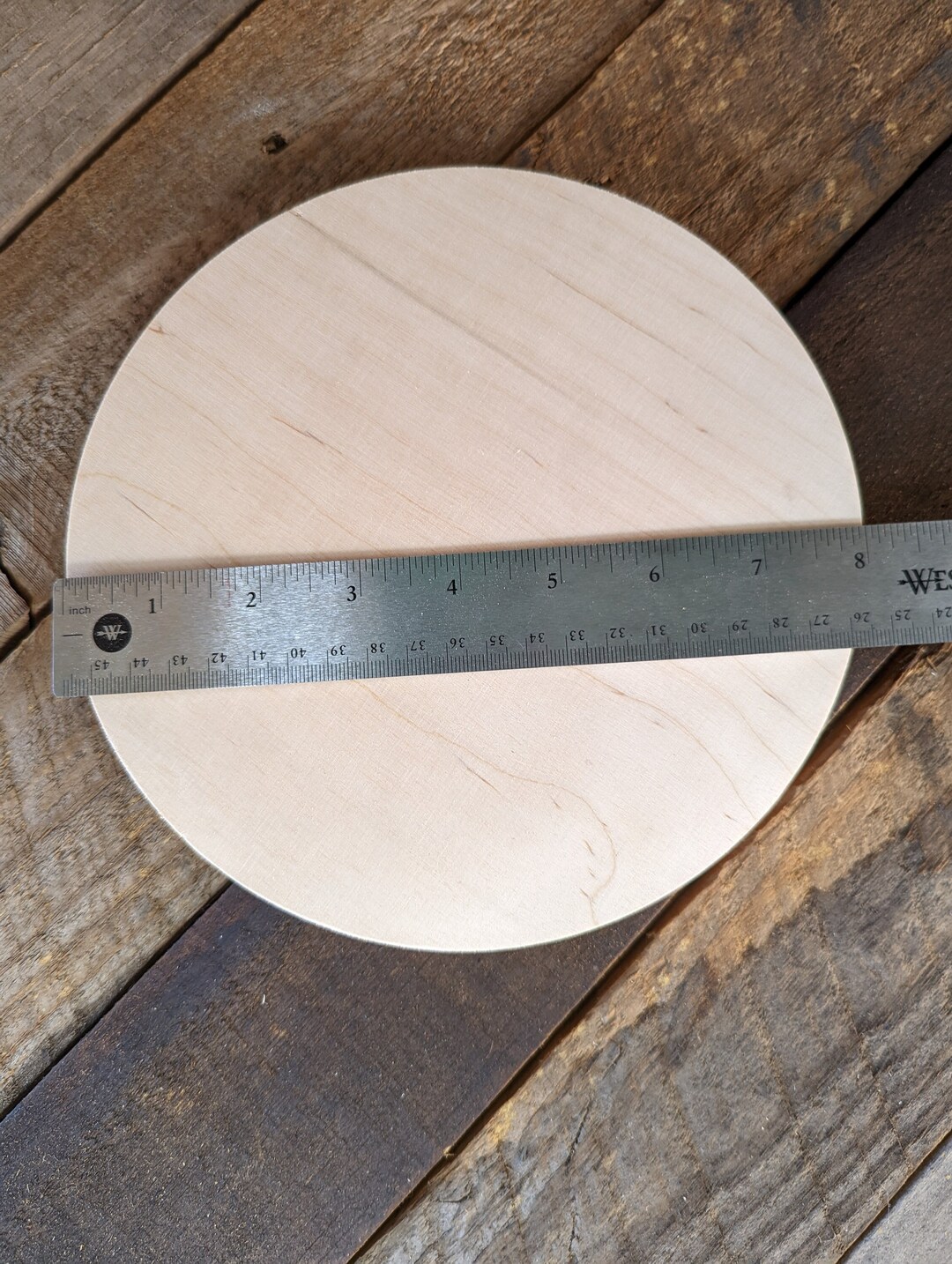 8" Wood Circle Disc Plaques, BALTIC BIRCH Wooden Circles, Unfinished ...