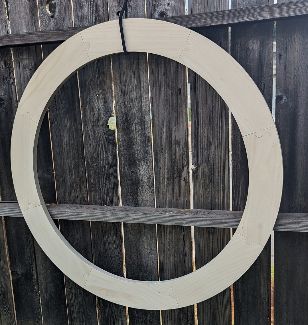 40" Wood Donut Ring With 32" Center Hole, BALTIC BIRCH Wooden Circles ...
