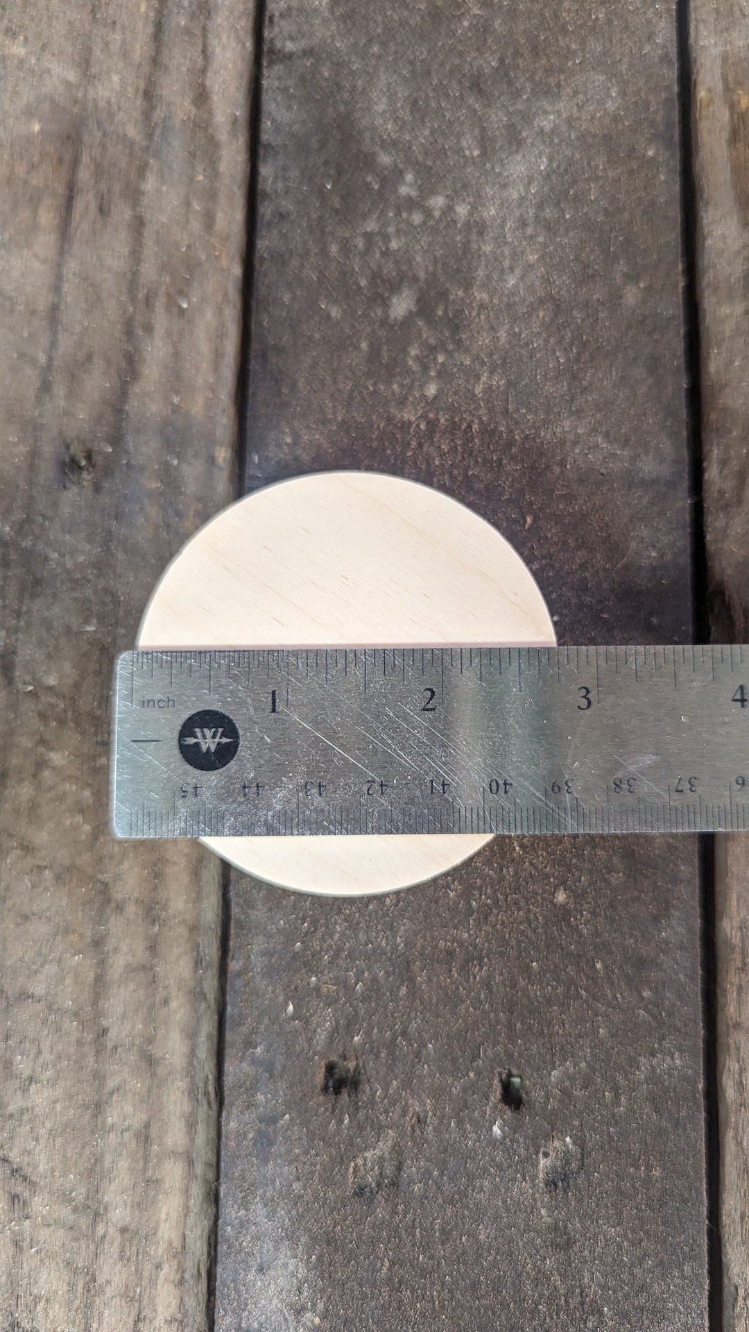 2.75" (2 3/4") Wood Circle Disc Plaques, BALTIC BIRCH - Wooden Circles ...