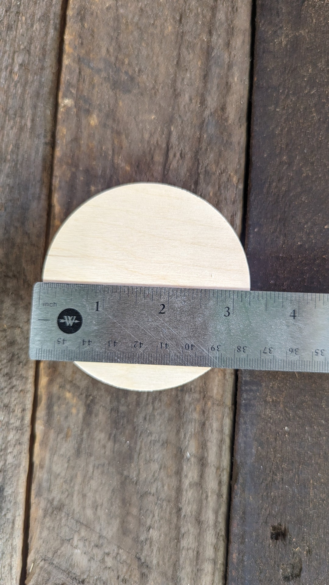 3.25" (3 1/4") Wood Circle Disc Plaques, BALTIC BIRCH - Wooden Circles ...