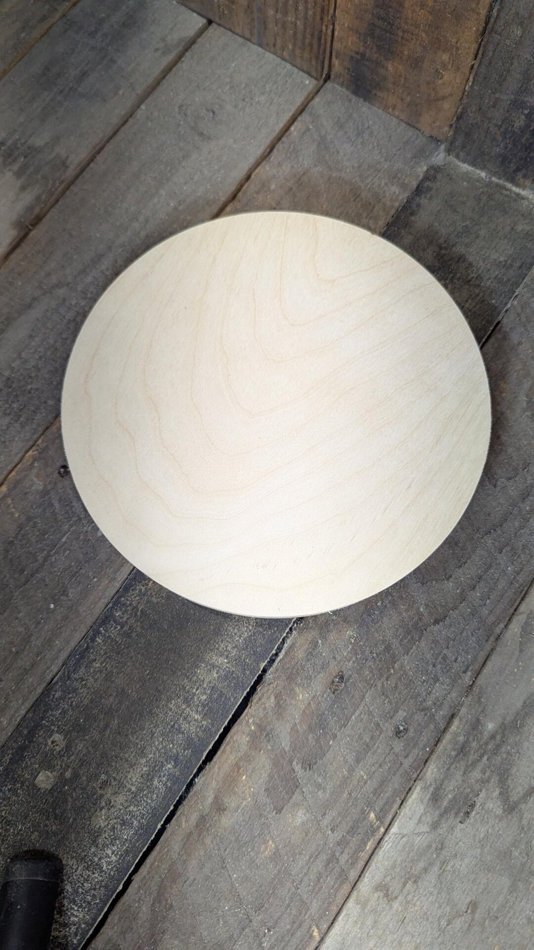 8.75" (8 3/4") Wood Circle Disc Plaques, BALTIC BIRCH Wooden Circles ...