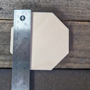 4" Wood Octagon Plaques, BALTIC BIRCH Wooden Eight Sided Shape, Blank ...