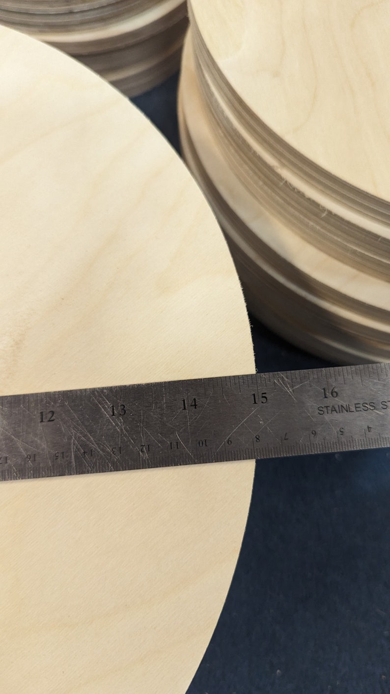 15" Baltic Birch Wood Circle, DIY Crafting Blank - Etsy