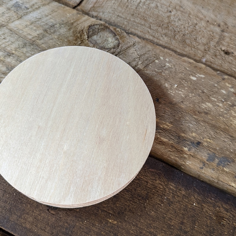 Diy Wooden Disc 1 Inch - Etsy