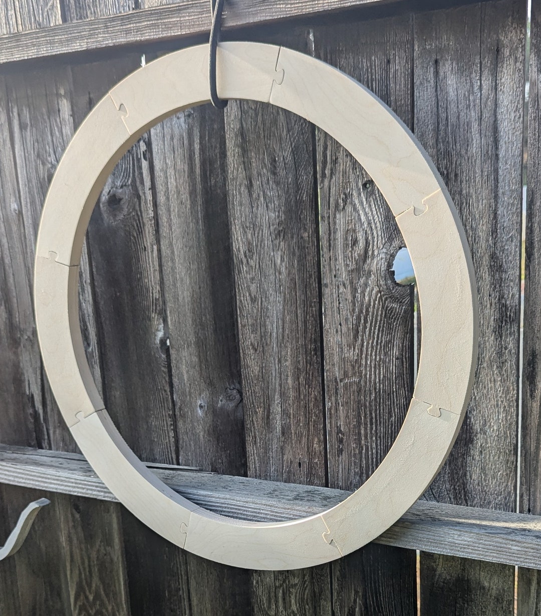 27" Baltic Birch Wood Circle Ring, 22" Center Hole, Craft Supply - Etsy