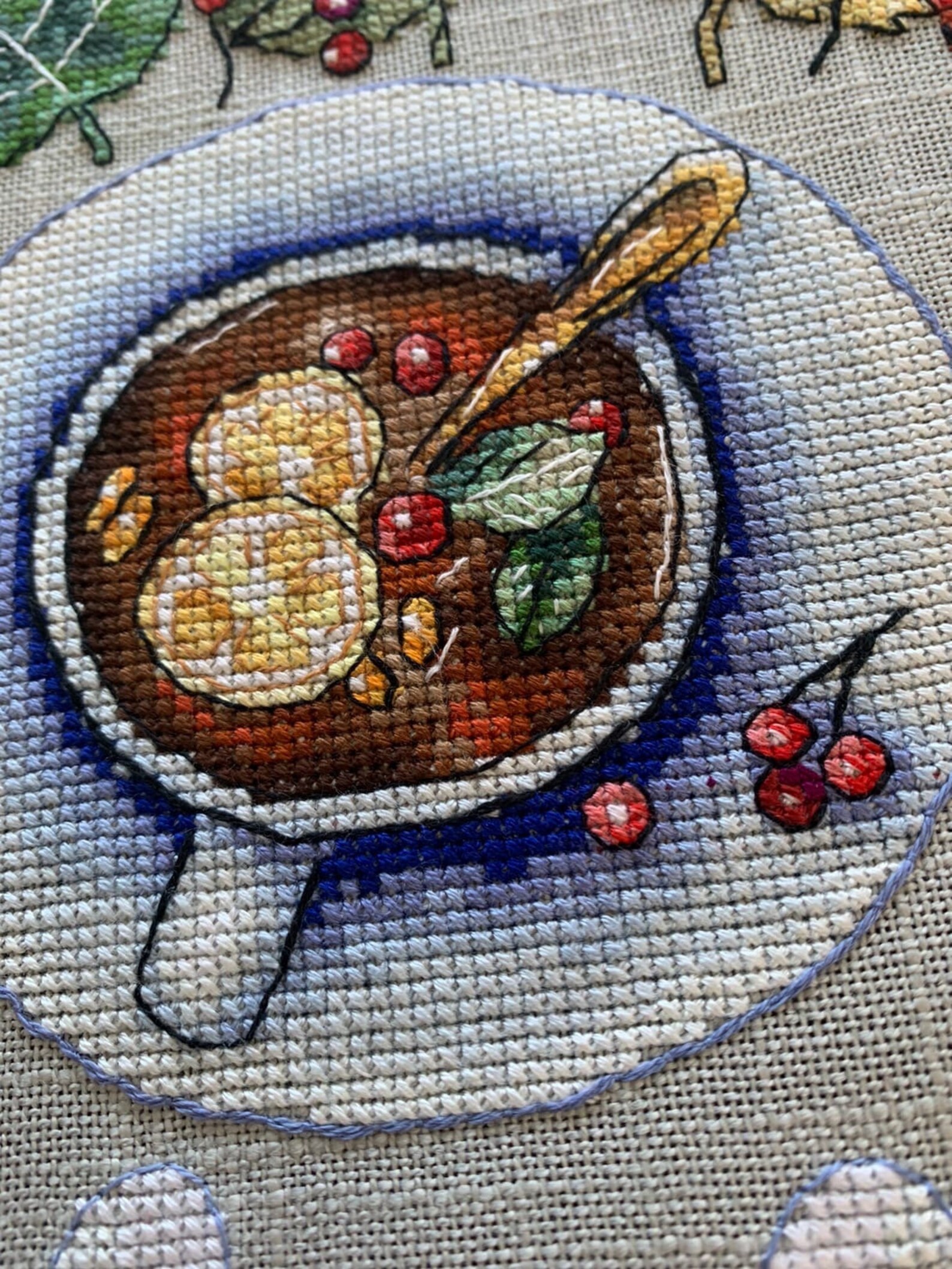 Cross Stitch Pattern Mittens Winter Tea Cross Stitch PDF - Etsy