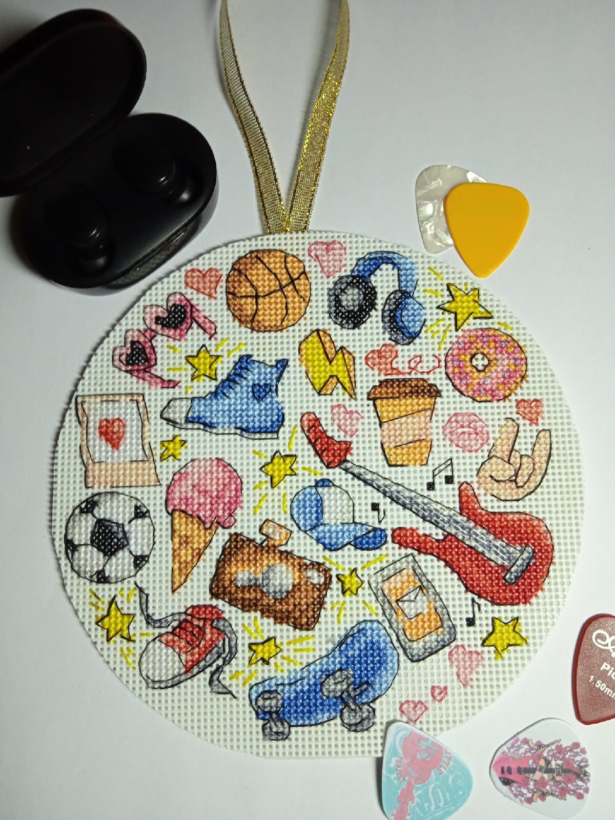 Cross Stitch Pattern Youth Sampler Rock Xstitch Teenager Party - Etsy
