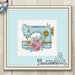 Cross Stitch Pattern Sewing Machine Flowers Retro Sewing Xstitch PDF ...