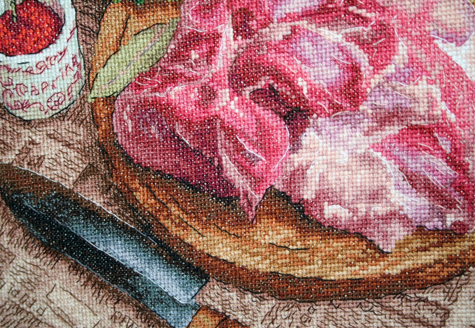 Cross Stitch Pattern Still Life Meat Kitchen Xstitch Anion PDF - Etsy