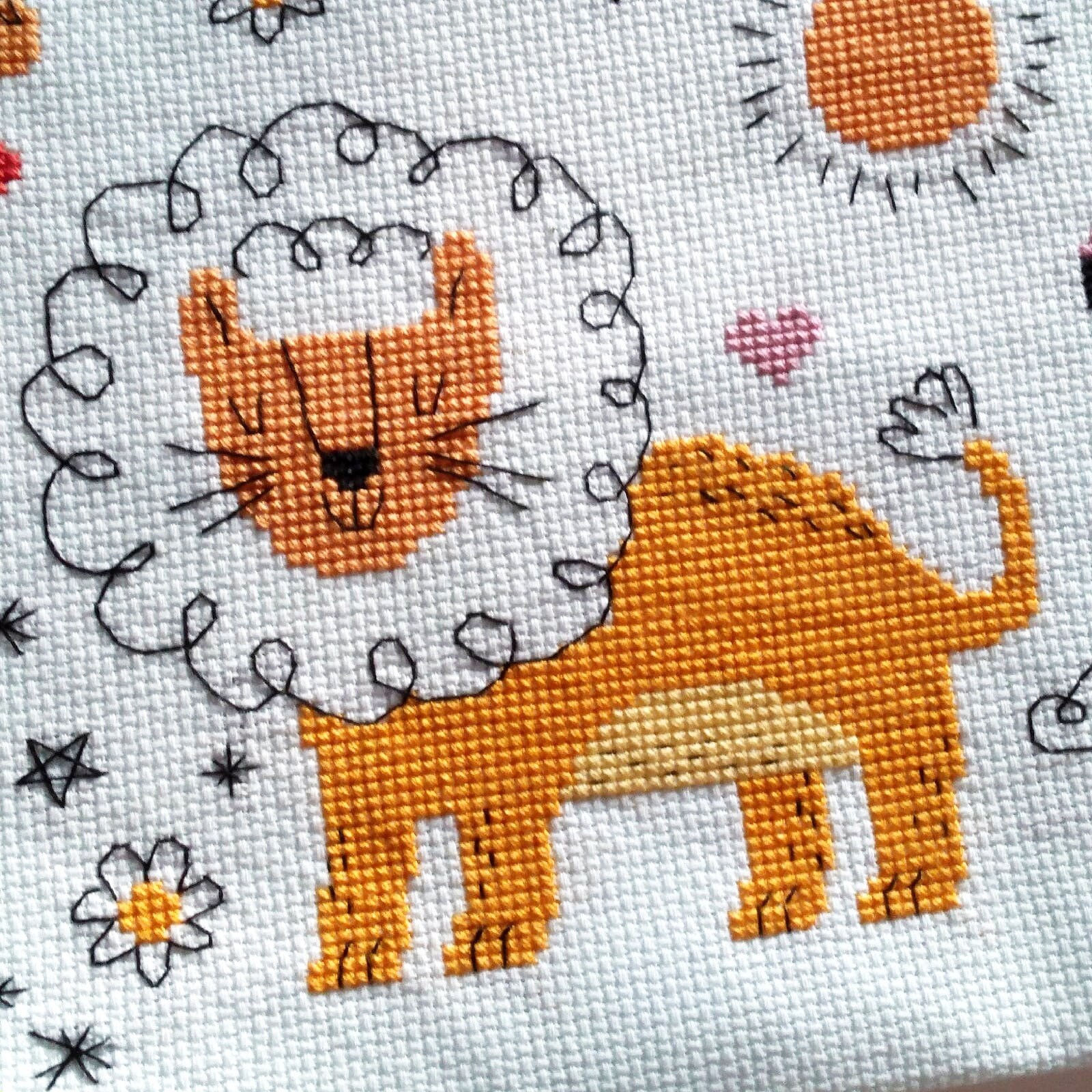 Cross Stitch Pattern Simple Animals Xstitch Funny Cute Child - Etsy