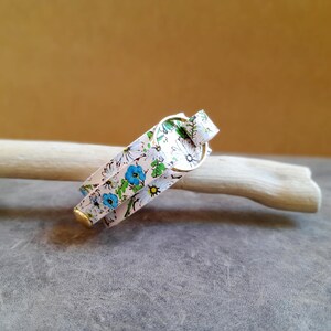 Adjustable Grief Bracelet, Handmade Leather Widow Bracelet, Wear a Ring ...